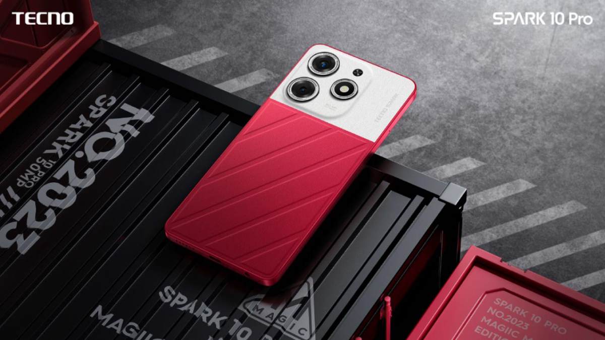 TECNO 推出全新 SPARK 10 Pro Magic Magenta 款，采用行业首创科技夜光皮革技术 | 极客公园